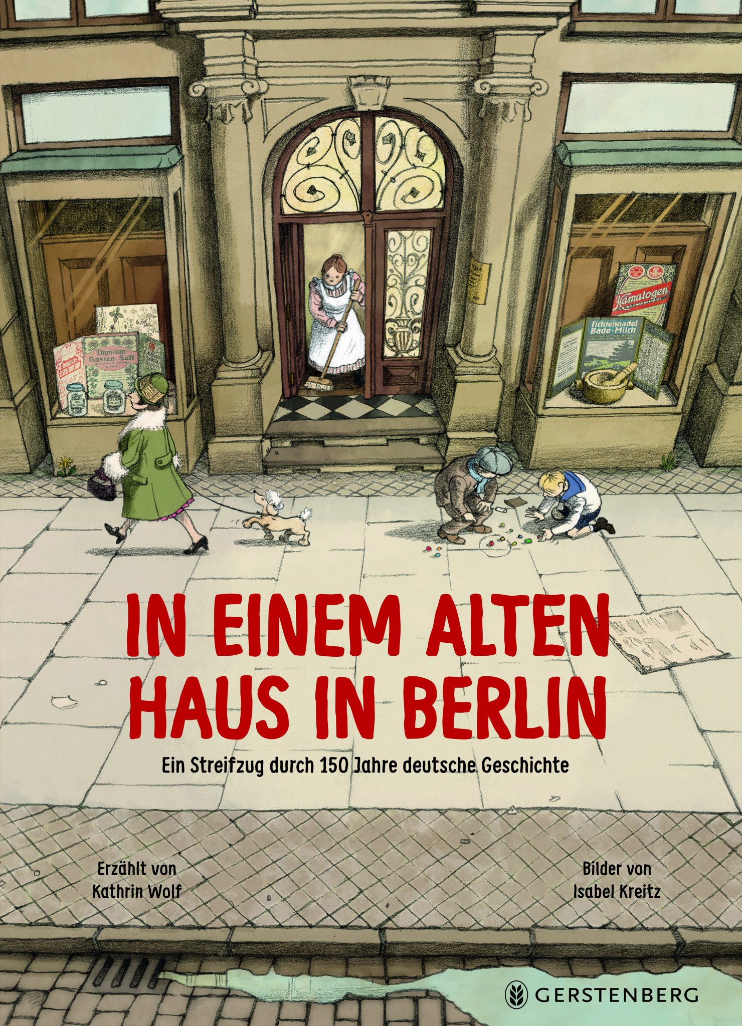 Das Kinderbuch „In einem alten Haus in Berlin“ aus dem Gerstenberg ...